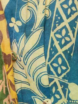 ALEMAIS Alemasis Printed Tie-waist Maxi Dress