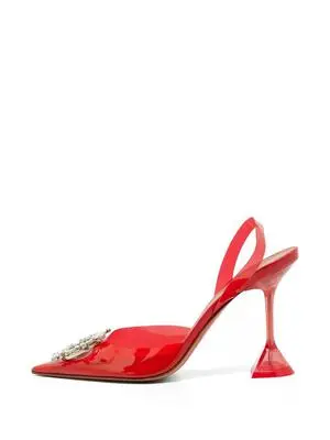 Amina Muaddi Pointed Toe Pumps For Women