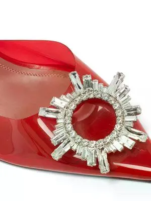 Amina Muaddi Begum Crystal-embellished Pumps