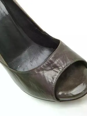 Balenciaga Peep-toe Stiletto Pumps