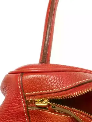 Hermès Lindy 34 Leather Shoulder Bag - Red