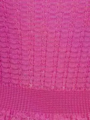 Missoni Ribbed Knit Flared Dress