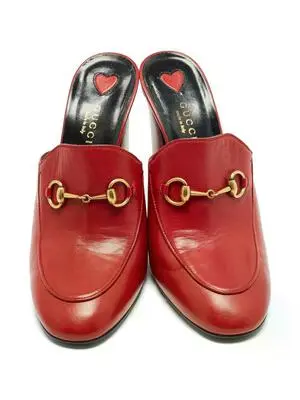Gucci Princetown Leather Mules