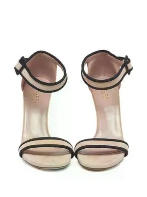 Gucci Ankle Strap Stiletto Sandals