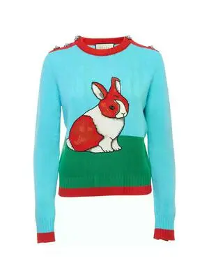 Gucci Rabbit Print Sweatshirt