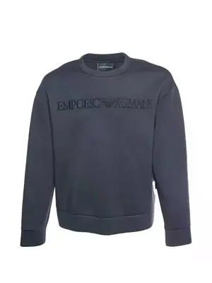 Emporio Armani Logo Embroidered Sweatshirt