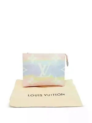 LOUIS VUITTON Monogram Escale Clutch Bag - Pink