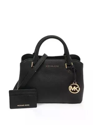 Michael Kors Savannah Leather Satchel Bag
