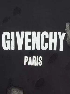 Givenchy Distressed Logo Sweatshirt