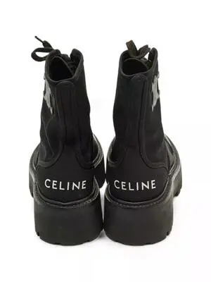 Celine Triomphe Combat Boots