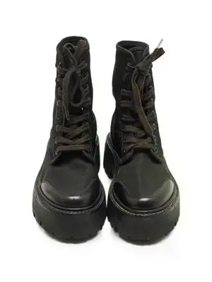 Celine Triomphe Combat Boots