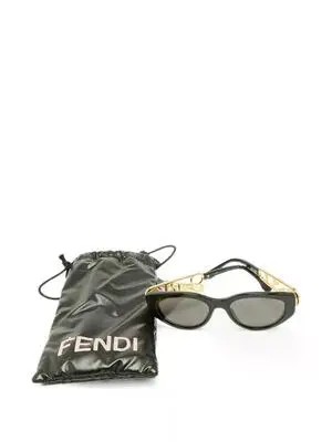 Fendi Oval Frame Sunglasses
