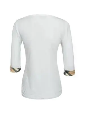 Burberry Nova Check Jersey Top