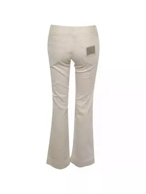Dolce & Gabbana Logo Plaque Flared Jeans
