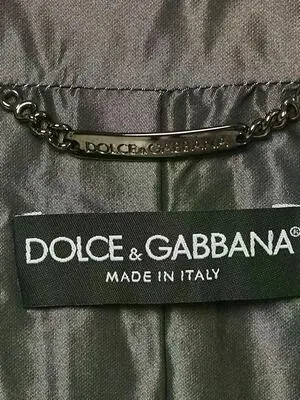 Dolce & Gabbana Double-breasted Belted Coat