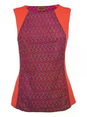 Missoni Sleeveless Paneled Top