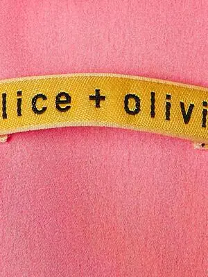 Alice + Olivia Pleated Midi Dress