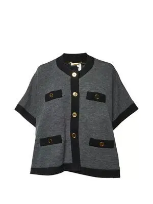 Moschino Button-front Cape Cardigan