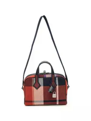 Hermès 2023 Mini Victoria Iii Fourre Tout Satchel Bag - Red