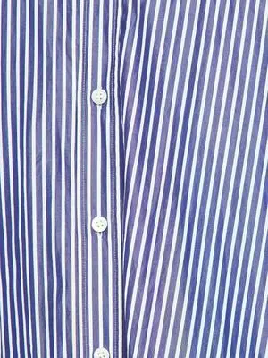 Balenciaga 2018 Double Pinstripe Oversized Shirt