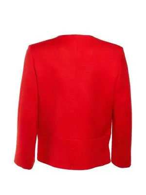 Sandro Zip-front Textured Cotton Jacket