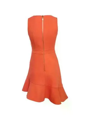 LOUIS VUITTON Sleeveless Ruffled Mini Dress