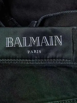 Balmain Distressed Ripped Jeans