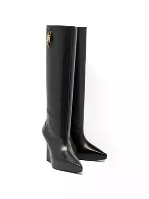 Givenchy Shark Lock Wedge Boots