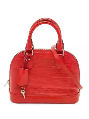 LOUIS VUITTON Alma Bb Epi Leather Bag