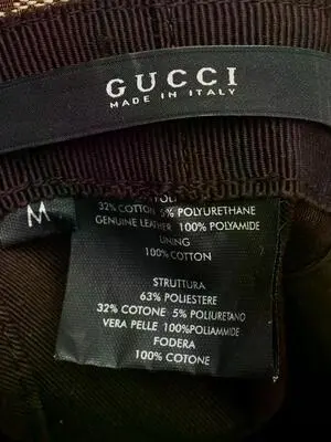 Gucci Monogram Gg Canvas Bucket Hat
