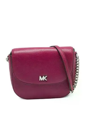Michael Kors Silver Tone Cross Body Bags