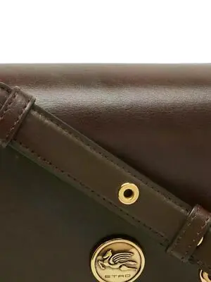 Etro Paisley-print Leather-trim Shoulder Bag