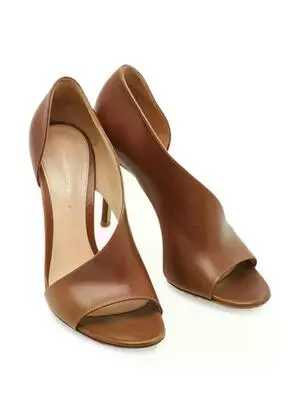 GIANVITO ROSSI Open-toe Cut-out Ankle Boots