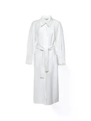 Max Mara Belted Denim Coat
