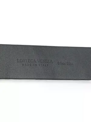 Bottega Veneta Leather Buckle Belt