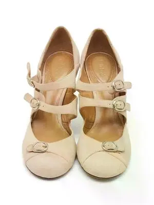 Chloé Buckled Mary Jane Pumps