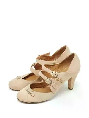 Chloé Buckled Mary Jane Pumps