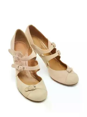 Chloé Buckled Mary Jane Pumps
