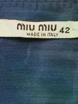 Miu Miu Pleated Mini Skirt