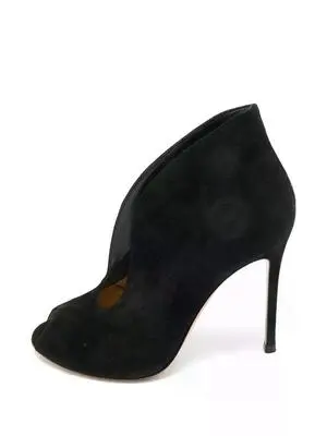 Gianvito Rossi Peep Toe Booties