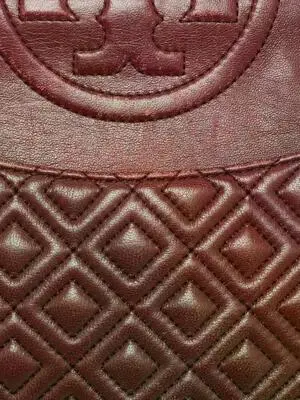 Tory Burch Fleming Quilted Shoulder Bag - Red