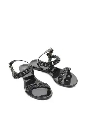 Givenchy Chain-link Flat Sandals