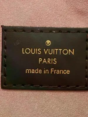LOUIS VUITTON Damier Ebene Normandy Tote Bag - Brown