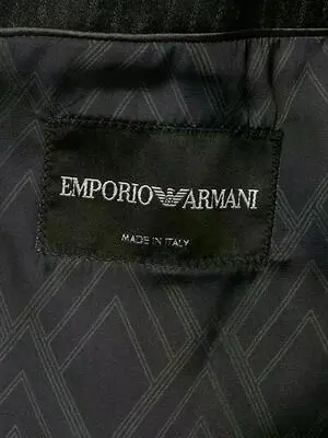 Emporio Armani Pinstripe-print Blazer