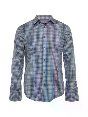 BOSS Slim-fit Check-print Shirt