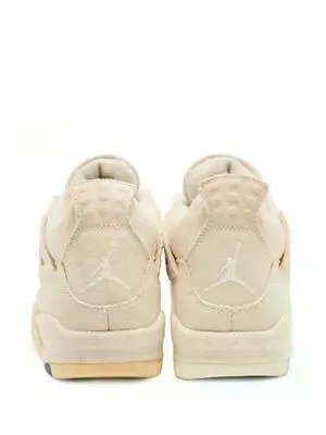 JORDAN 4 Retro "blank" Sneakers - Neutrals