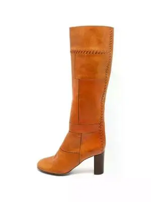 Chloé Patchwork Knee-length Boots