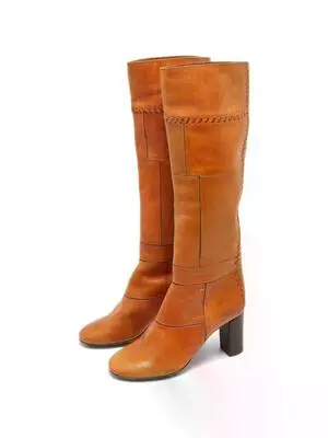 Chloé Patchwork Knee-length Boots
