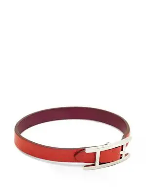 Hermès Reversible Leather Bracelet
