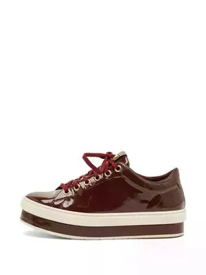 LOUIS VUITTON Lace-up Platform Sneakers